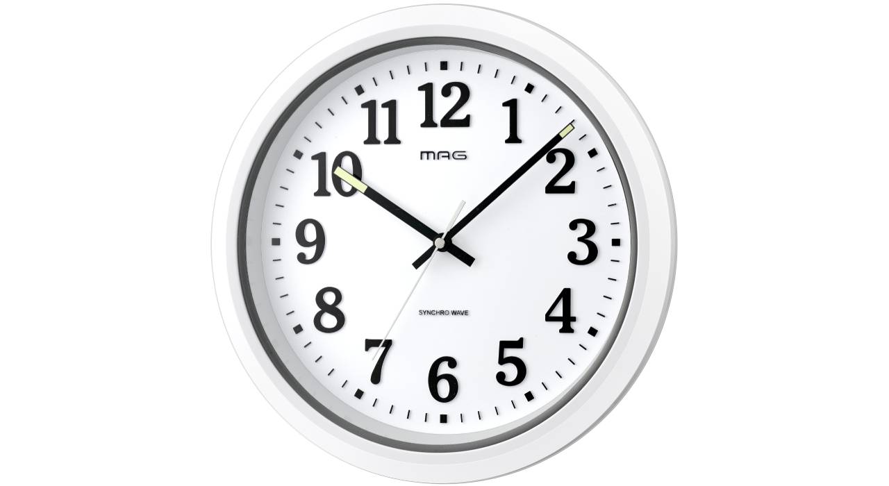 防塵防水電波時計 ナヤ